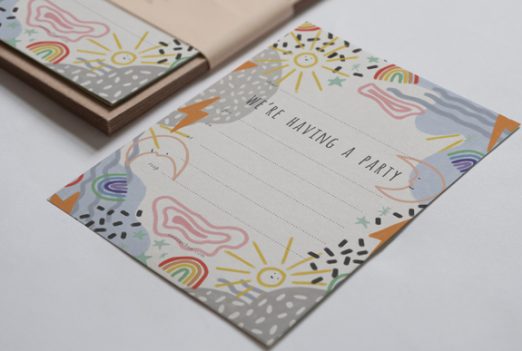 Weather party invitations - Coocachuu