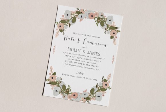 Amanda Printable Invitation - Coocachuu